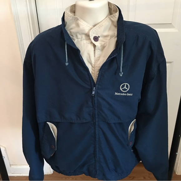 Mercedes Benz | Jackets & Coats | Vintage Mercedes Benz Mens Full Zip ...